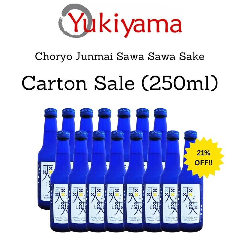 [Choryo] Junmai Sawa Sawa Sake 8.5% (250ml) – Yukiyama.sg